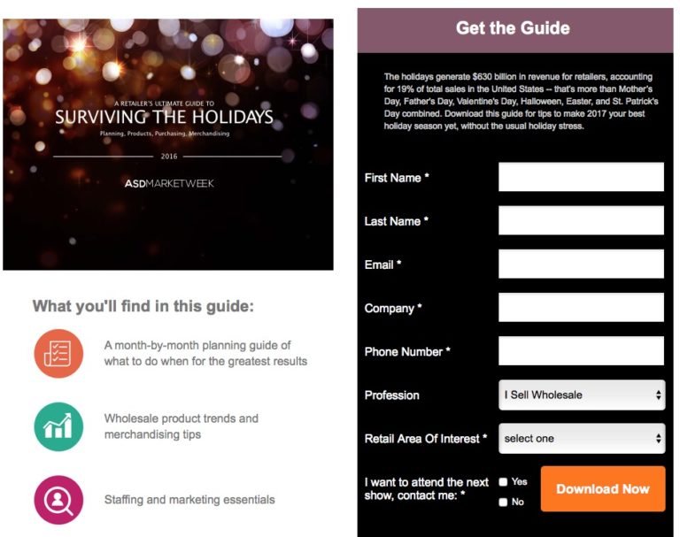 3 Crucial Landing Pages for Your Trade Show or Conference